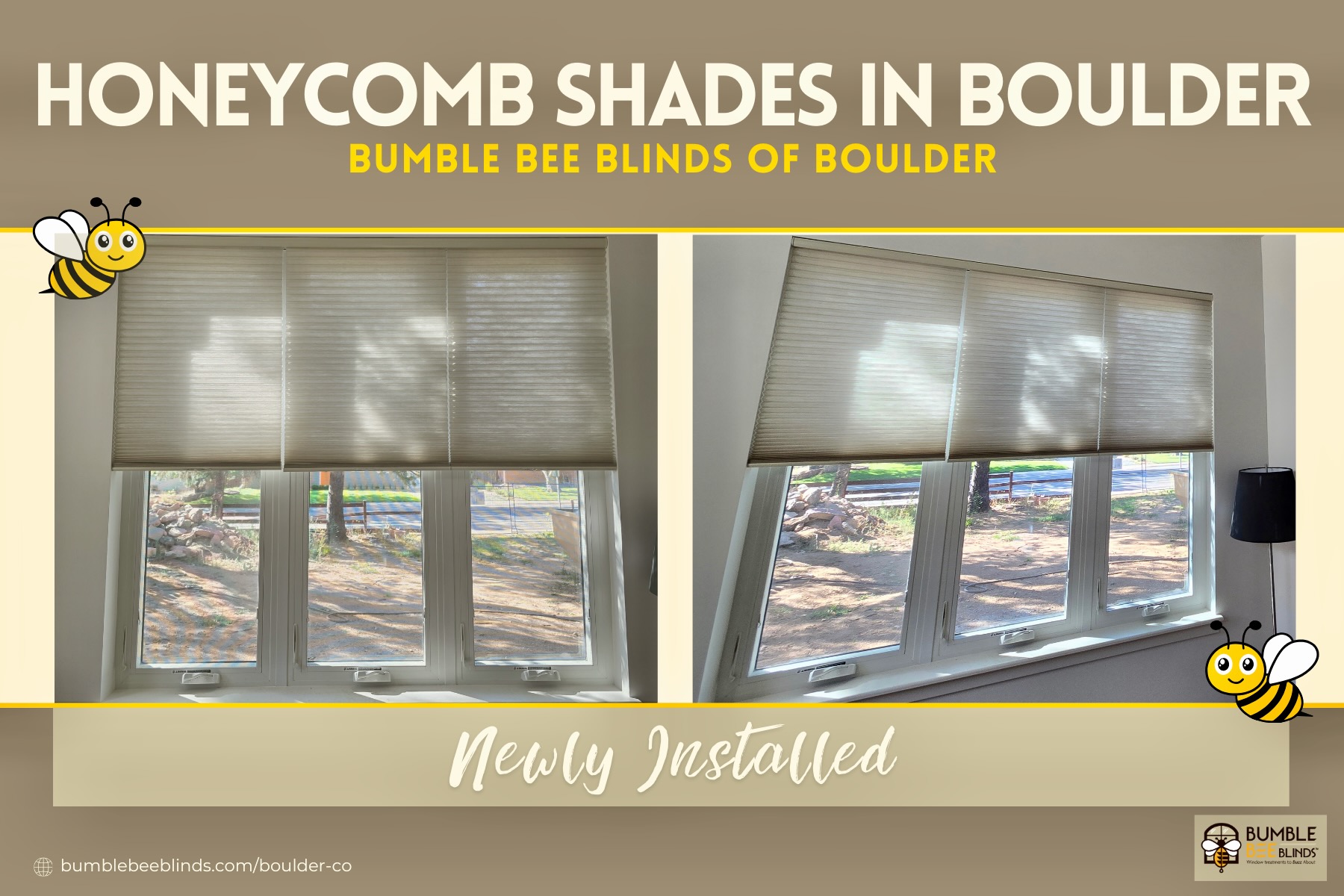 Bumble Bee Blinds of Boulder: Before & After